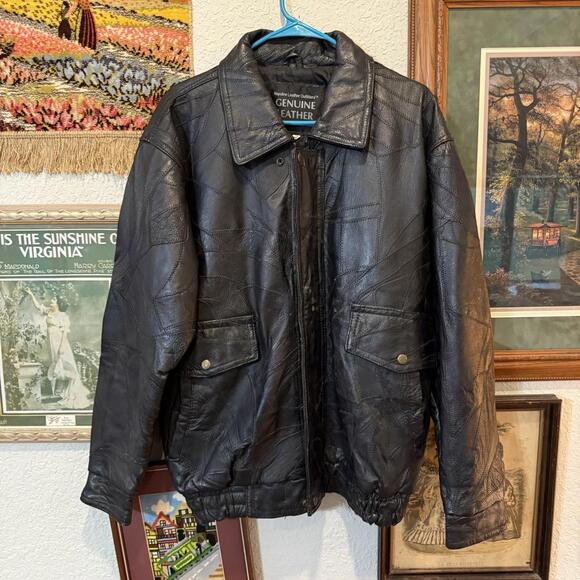 Jackets & Coats | Vintage 9s Rare Napoline Leather Lined Handcrafted ...
